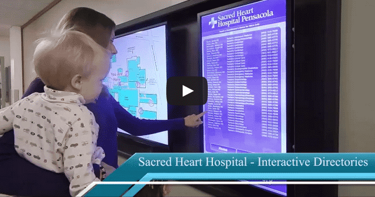 Electronic Display Networks Digital Signage In Healthcare - Electronic ...